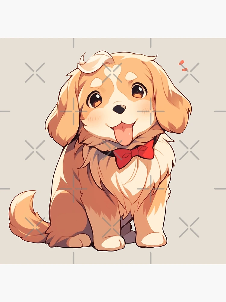 Yeux De Chiot D'anime Mignons