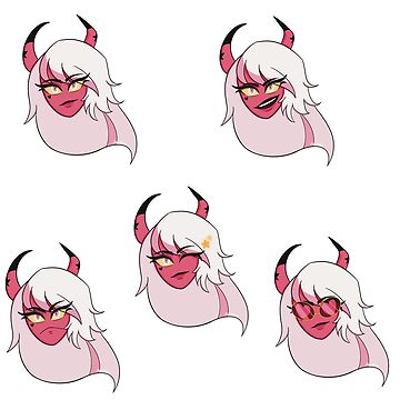 "Verosika Sticker Sheet" Sticker for Sale by akiwirain | Redbubble