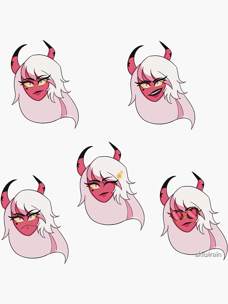 "Verosika Sticker Sheet" Sticker for Sale by akiwirain | Redbubble