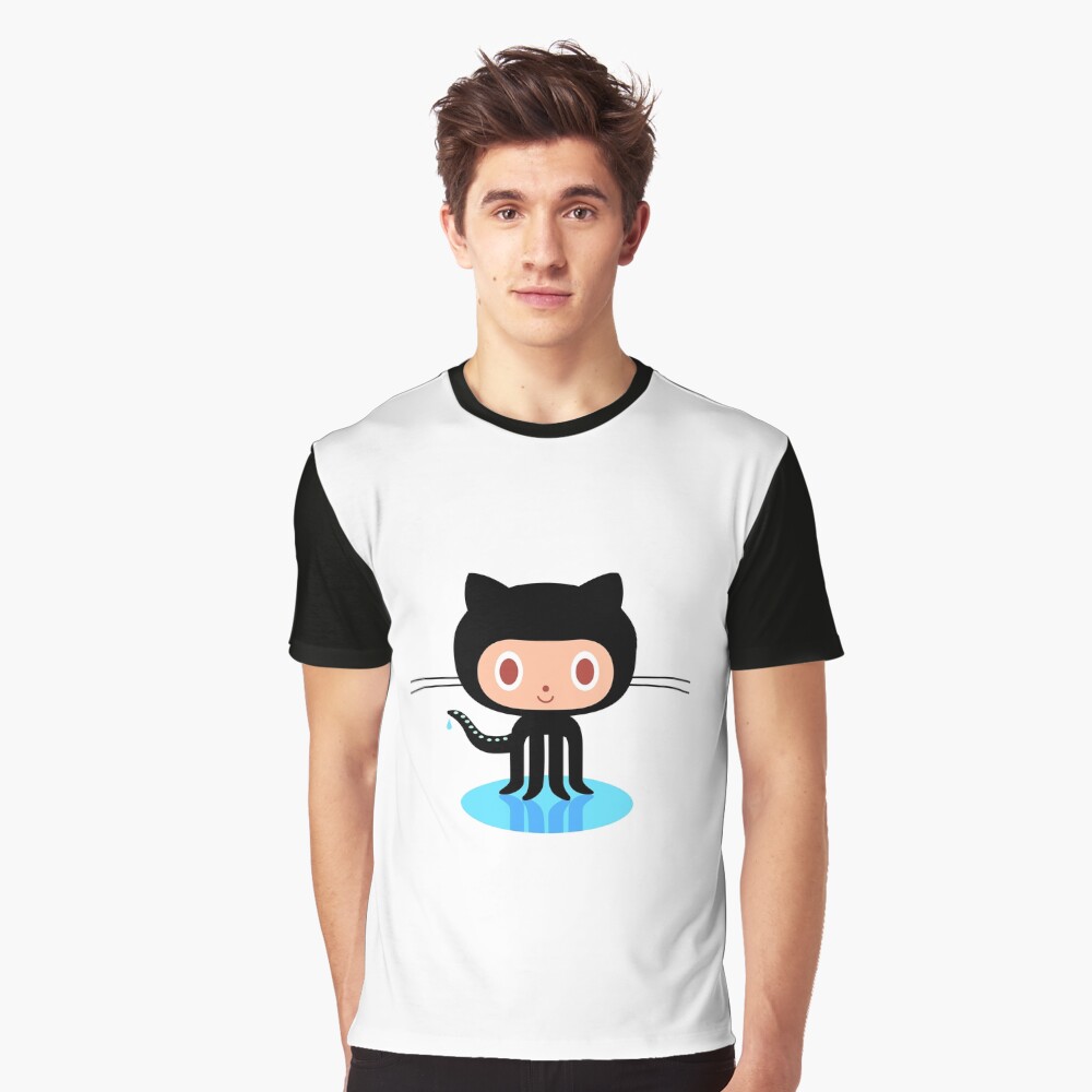 "GitHub Logo Sticker - Sleek, Durable, Perfect for Developers and Tech Enthusiasts" Sticker for ...