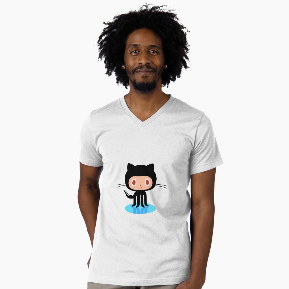 "GitHub Logo Sticker - Sleek, Durable, Perfect for Developers and Tech Enthusiasts" Sticker for ...