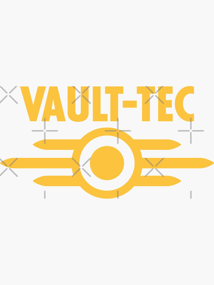 "Vault-Tec logo" Sticker for Sale by SurtonDesign | Redbubble
