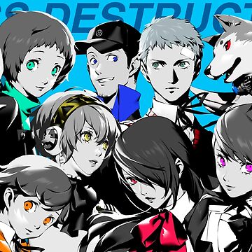 "SEES - Persona 3" Poster by VelvetZone | Redbubble