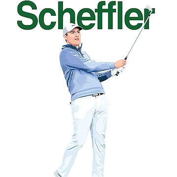 "Scottie Scheffler Poster for Golf Fans" Sticker for Sale by DomenTwy ...