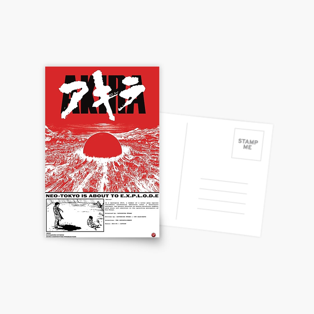 "Akira Poster" Poster for Sale by dvmedigital | Redbubble