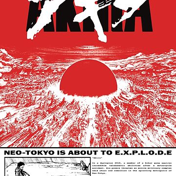 "Akira Poster" Poster for Sale by dvmedigital | Redbubble