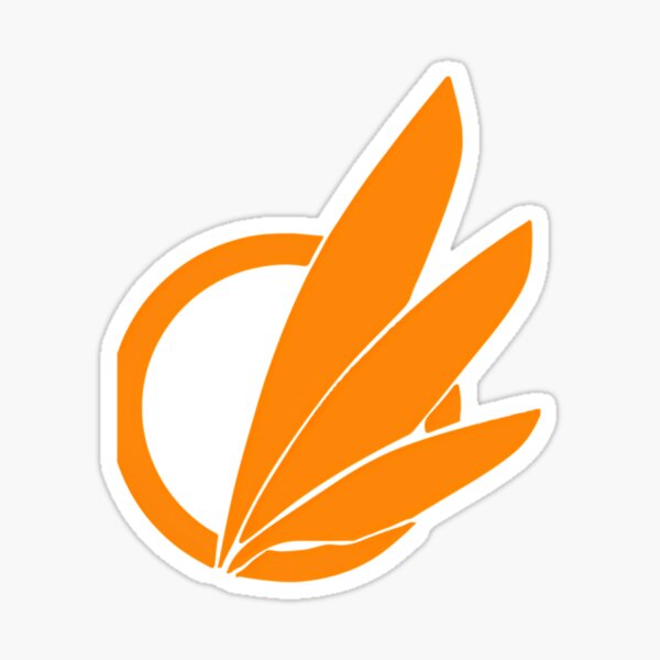 "Avali Logo Orange " Sticker for Sale by MaiMartinez | Redbubble