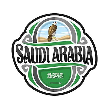 "saudi arabia " Sticker for Sale by q7ss80 | Redbubble