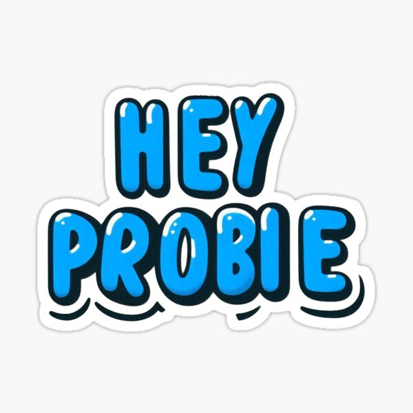 "hey probie quote firefighter 9-1-1" Sticker for Sale by AnnesCreatives ...