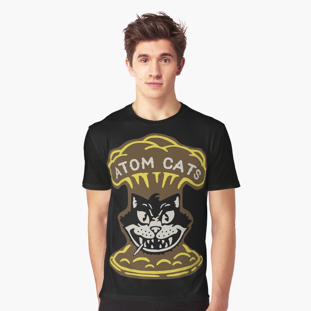 "ATOM CATS" Sticker for Sale by Glyphz | Redbubble
