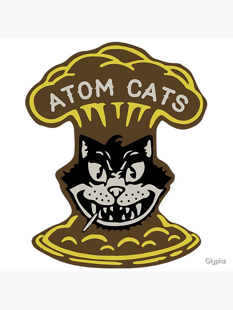 "ATOM CATS" Framed Art Print for Sale by Glyphz | Redbubble