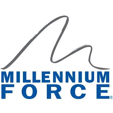 "Millennium Force Logo" Essential T-Shirt for Sale by VeroniqueBodin ...