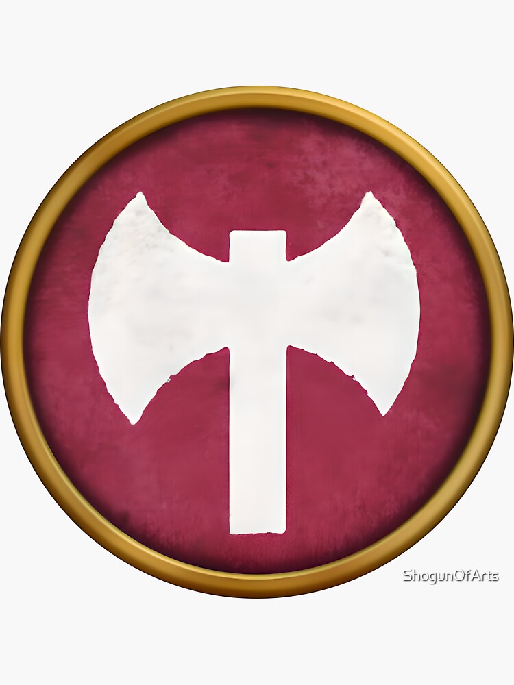 "Germania Barbarian Faction Symbol From Rome: Total War" Sticker for ...
