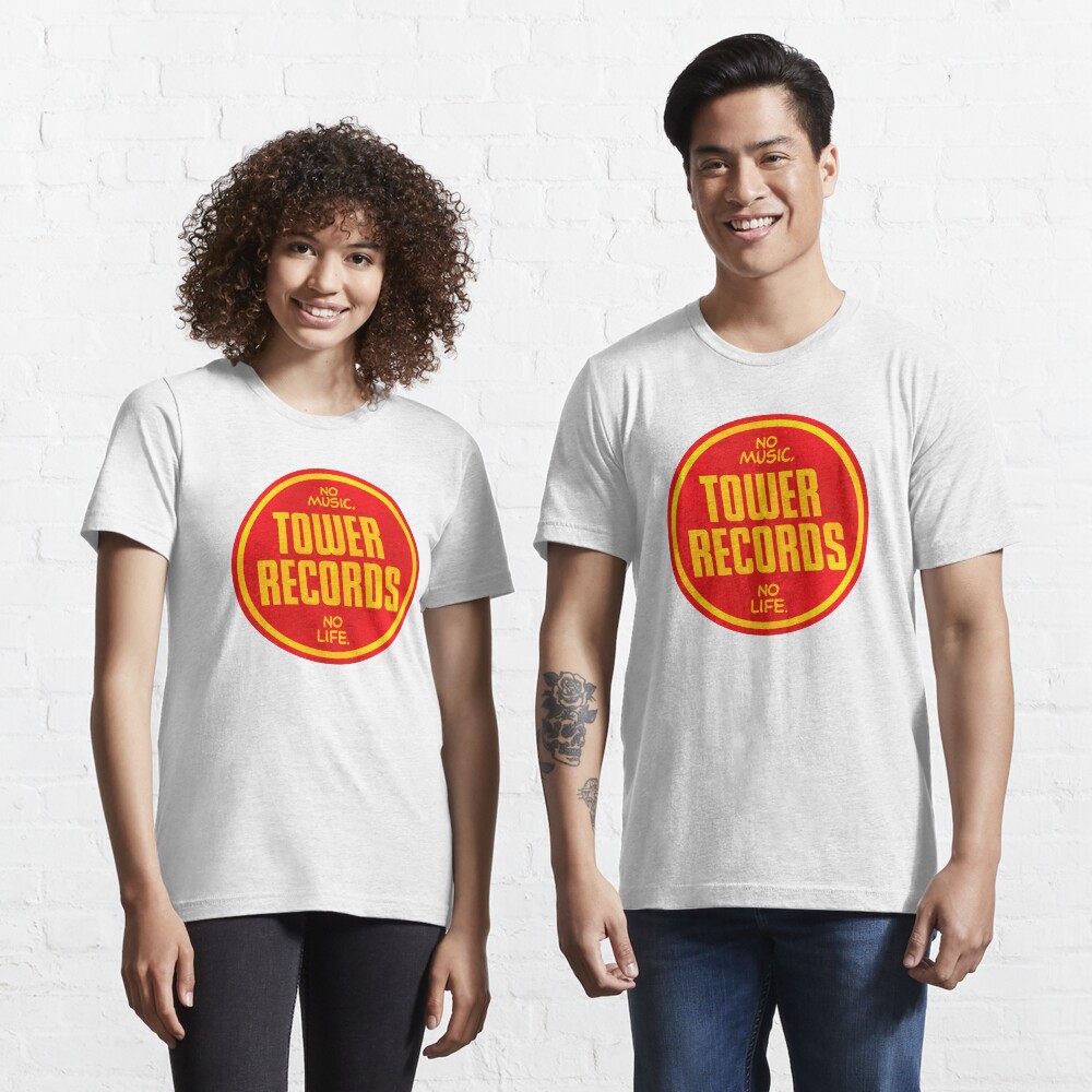 "Tower Records vintage" T-shirt for Sale by trueblue2 | Redbubble ...