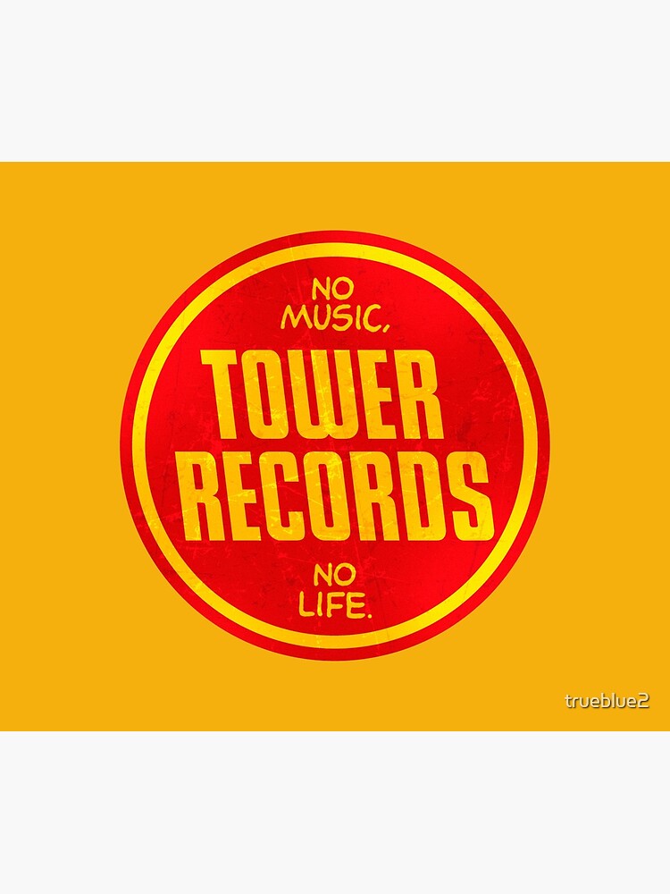 "Tower Records vintage" Tapestry by trueblue2 | Redbubble