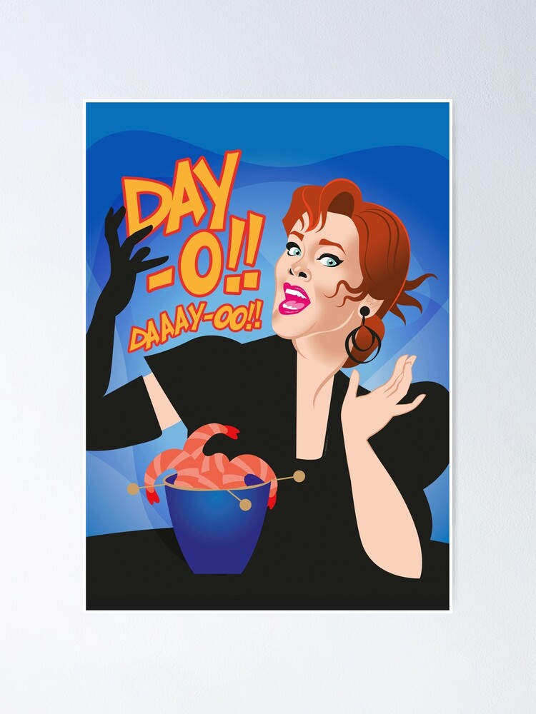 "Delia Day-O!!" Poster for Sale by AleMogolloArt | Redbubble