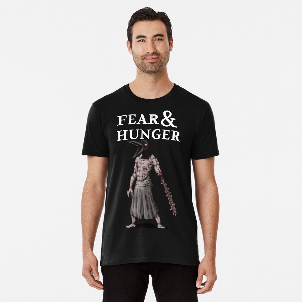 "Fear and Hunger" Sticker for Sale by EcoInkSpace | Redbubble