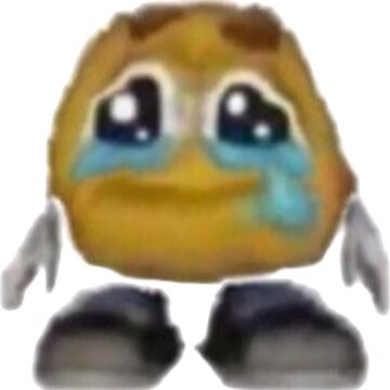 "Funny Sad Emoji Cool Meme" Sticker for Sale by Maviartig | Redbubble