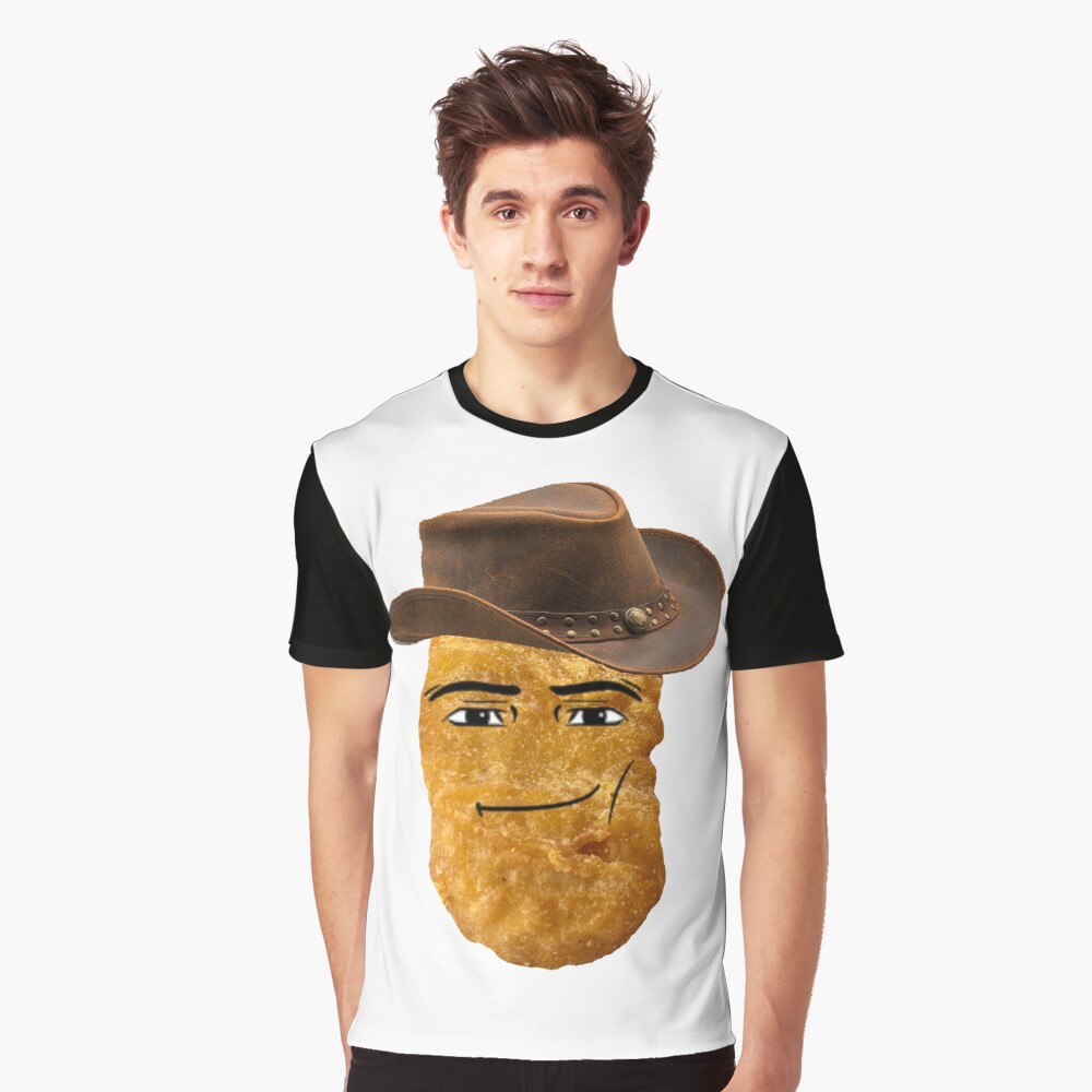 "cowboy nugget omega food" Sticker for Sale by shashikshop | Redbubble