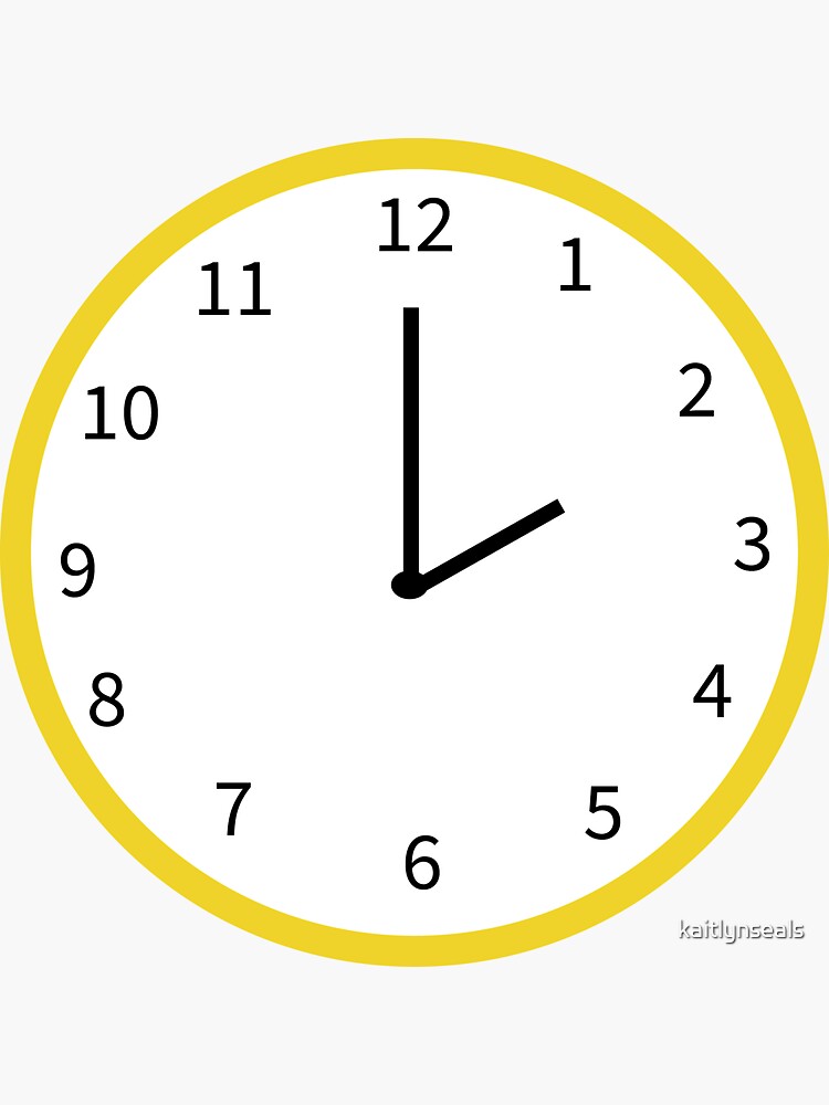 "2am TTPD Clock" Sticker for Sale by kaitlynseals | Redbubble