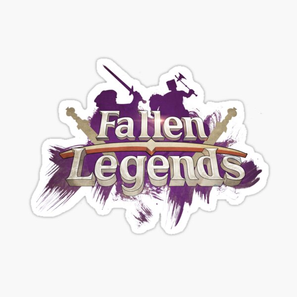 "Fallen Legends" Sticker for Sale by Jet Classic | Redbubble