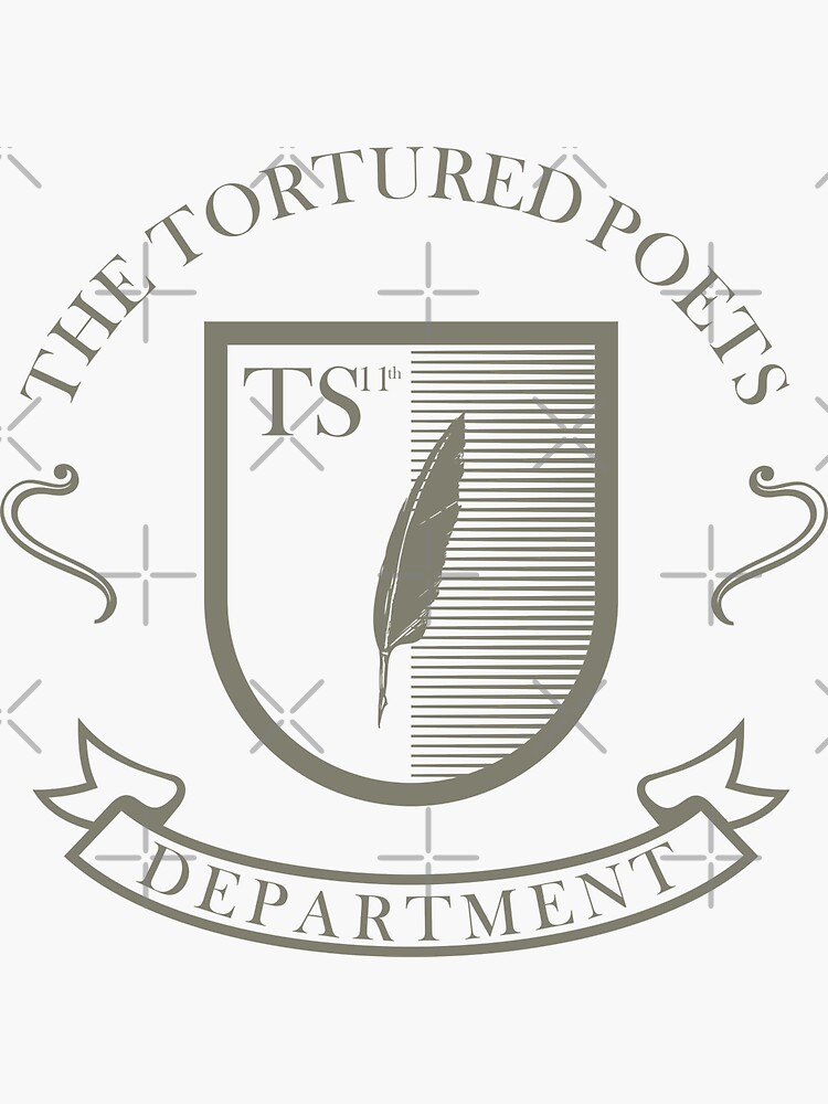 "TTPD logo" Sticker for Sale by itsfearless | Redbubble