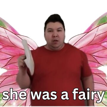 "She was a fairy meme | Nikocado Avocado" Sticker for Sale by ...
