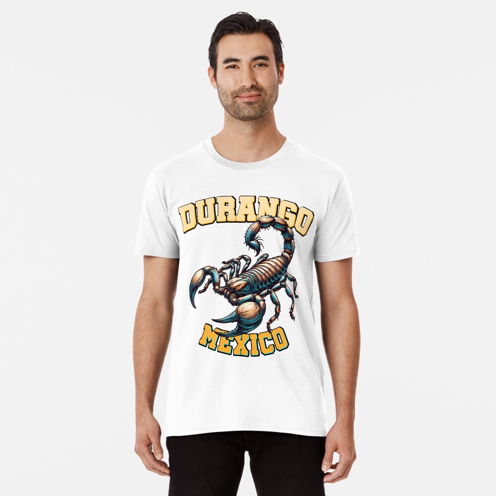 "Durango Mexico Golden Scorpion Badge" Sticker for Sale by Andrea ...