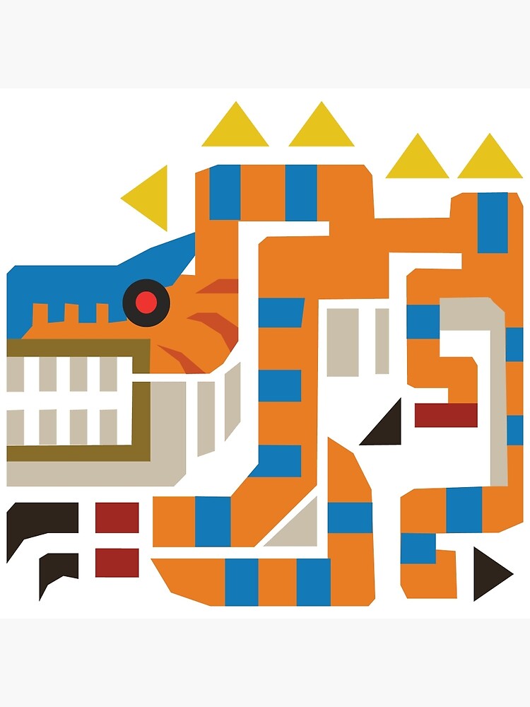 "Tigrex Monster Hunter Print" Art Print by niymi | Redbubble