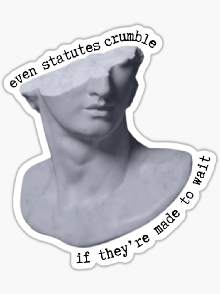 "Taylor Swift TTPD Lyric Quote Even Statues Crumble if They Are Made to ...