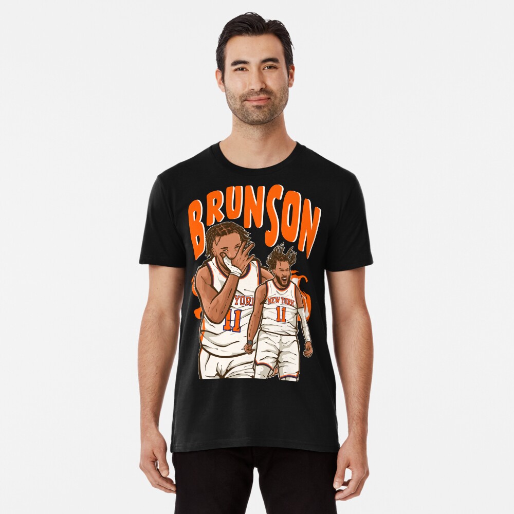 "Jalen Brunson Cartoon" Sticker for Sale by RatTrapTees | Redbubble