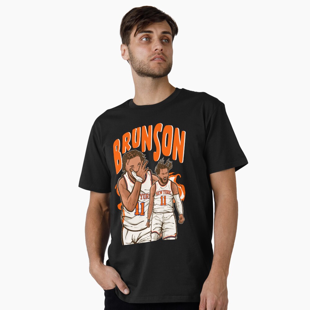 "Jalen Brunson Cartoon" Sticker for Sale by RatTrapTees | Redbubble