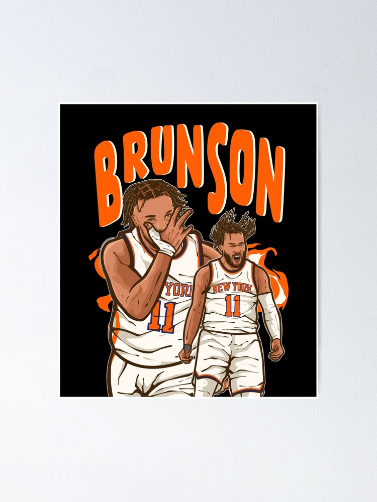 "Jalen Brunson Cartoon" Poster for Sale by RatTrapTees | Redbubble