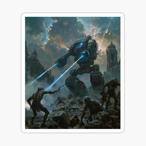 "Sentinel" Sticker for Sale by TheDodger | Redbubble