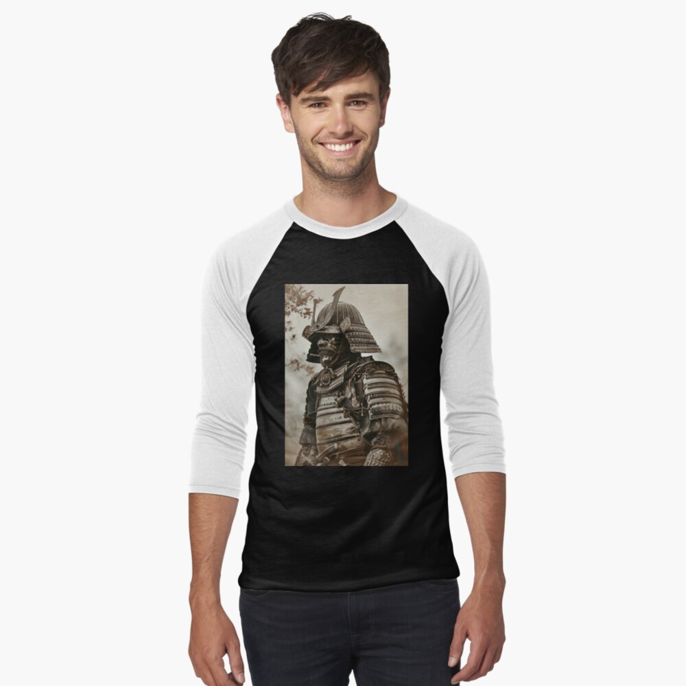 "Soulful Samurai: Detailed Portrait of a Warrior in Traditional Armor ...