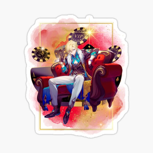 "Aventurine Honkai Star Rail" Sticker by SegaJenkins | Redbubble