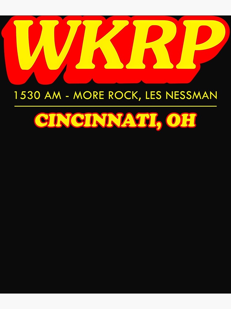 "Wkrp Logo" Poster for Sale by Bellare | Redbubble