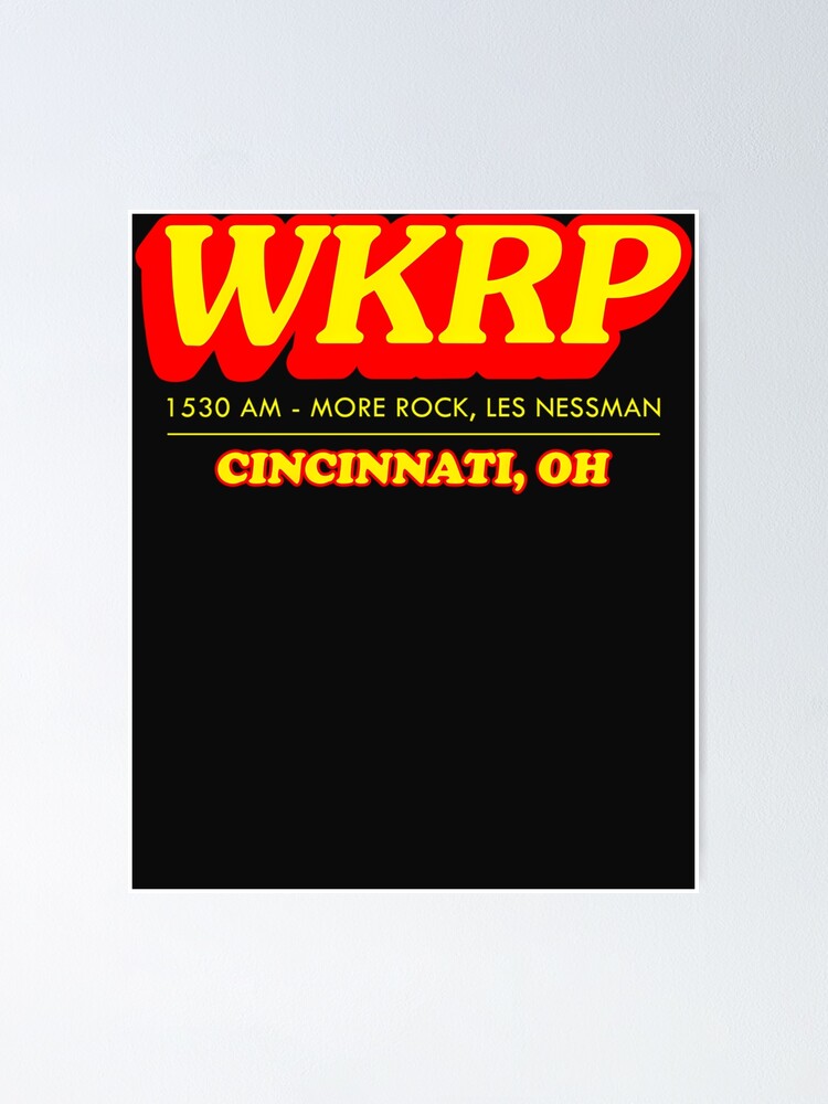 "Wkrp Logo" Poster for Sale by Bellare | Redbubble