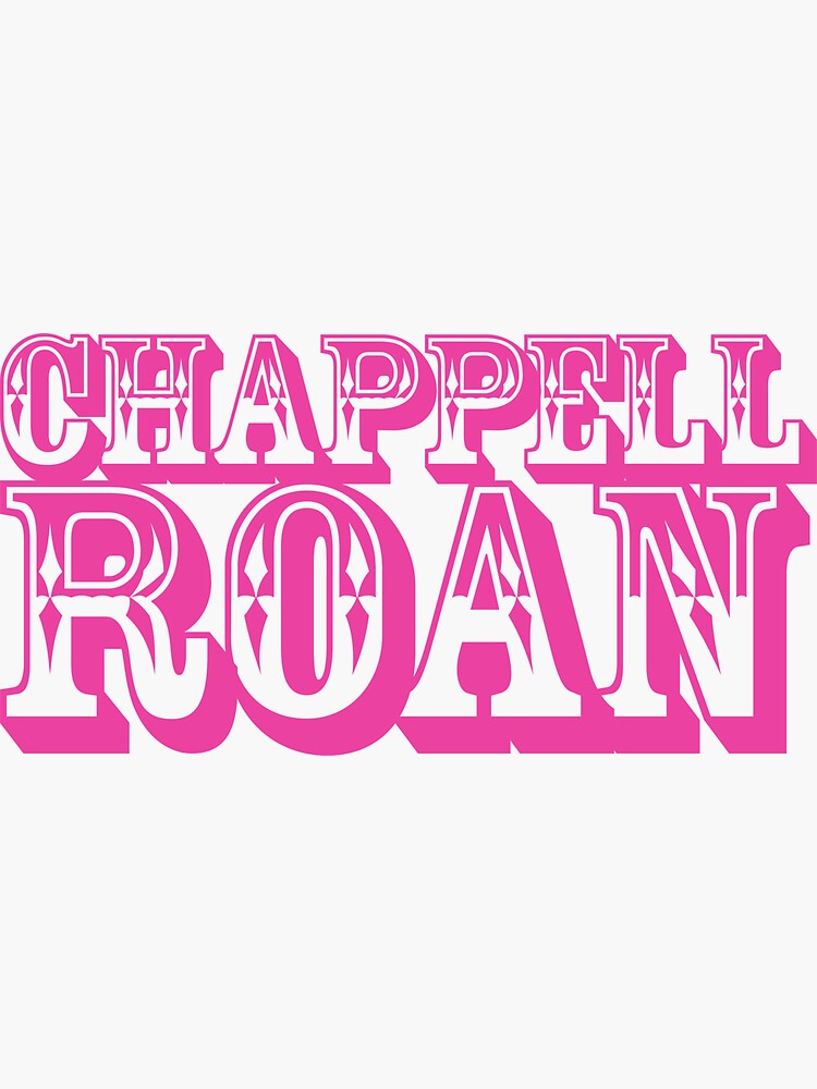 "CHAPPELL ROAN" Sticker for Sale by HKBS | Redbubble