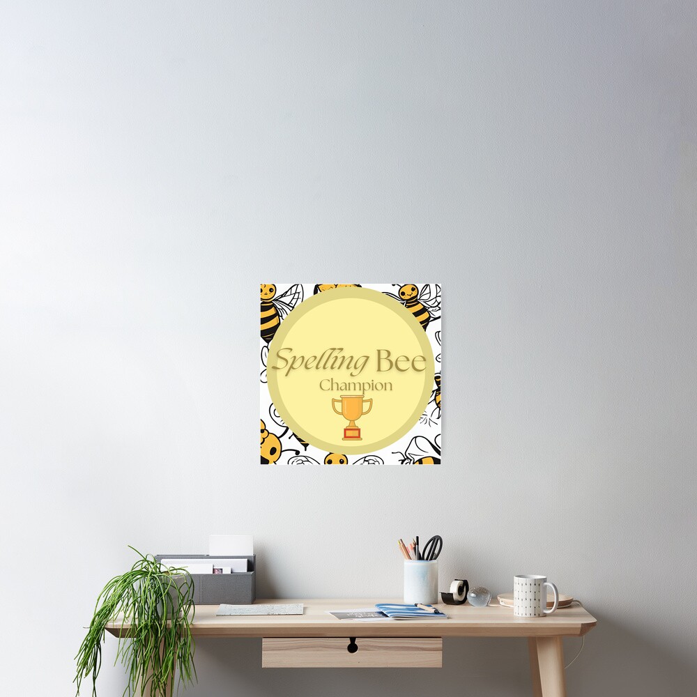 "Spelling Bee" Sticker for Sale by Divartic | Redbubble