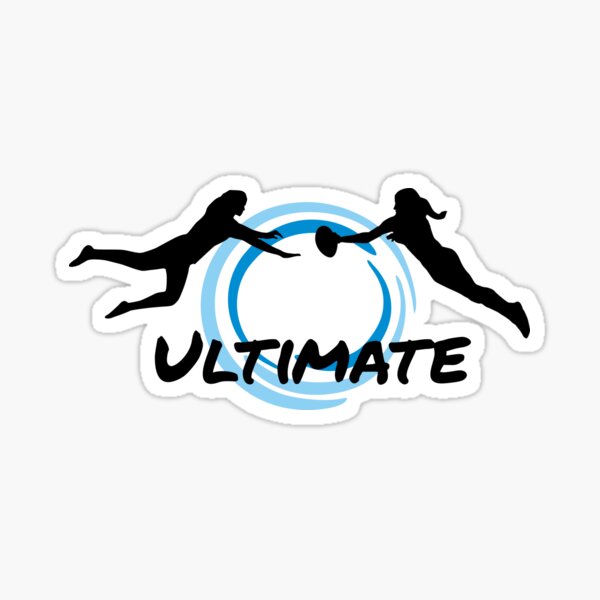 "Ultimate Frisbee - Women" Sticker for Sale by claudiasartwork | Redbubble