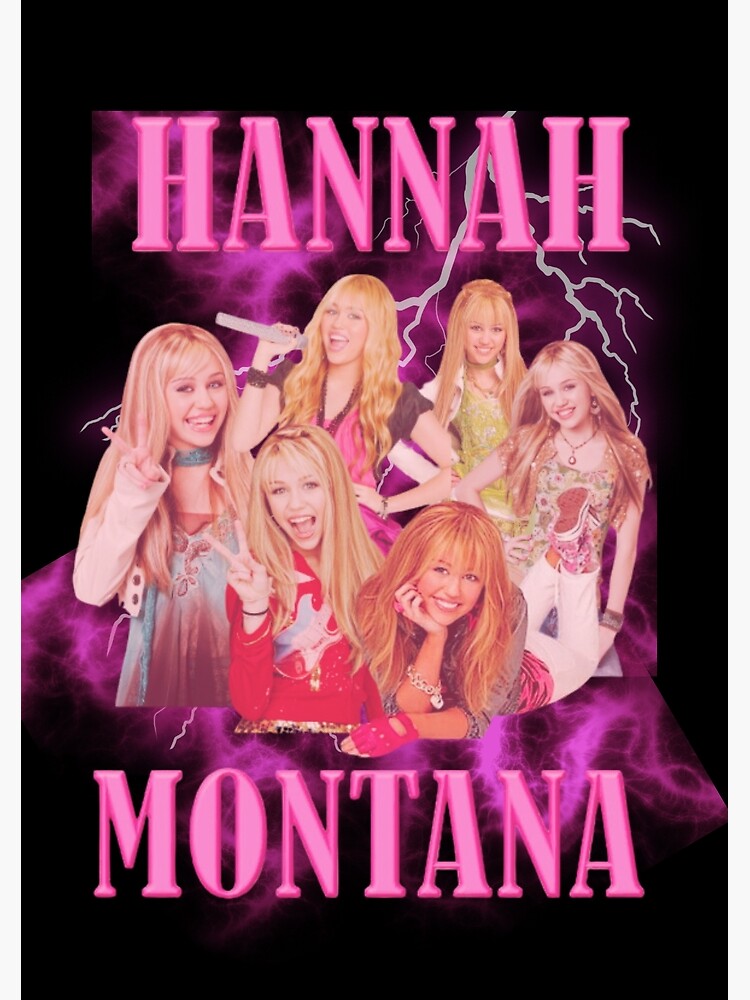 "HANNAH MONTANA " Poster for Sale by angeesco | Redbubble