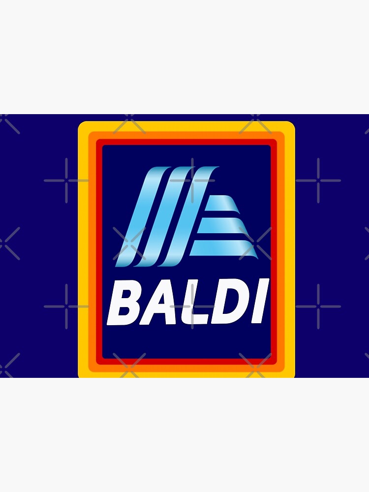 "BALDI" Poster for Sale by SwearingKids | Redbubble