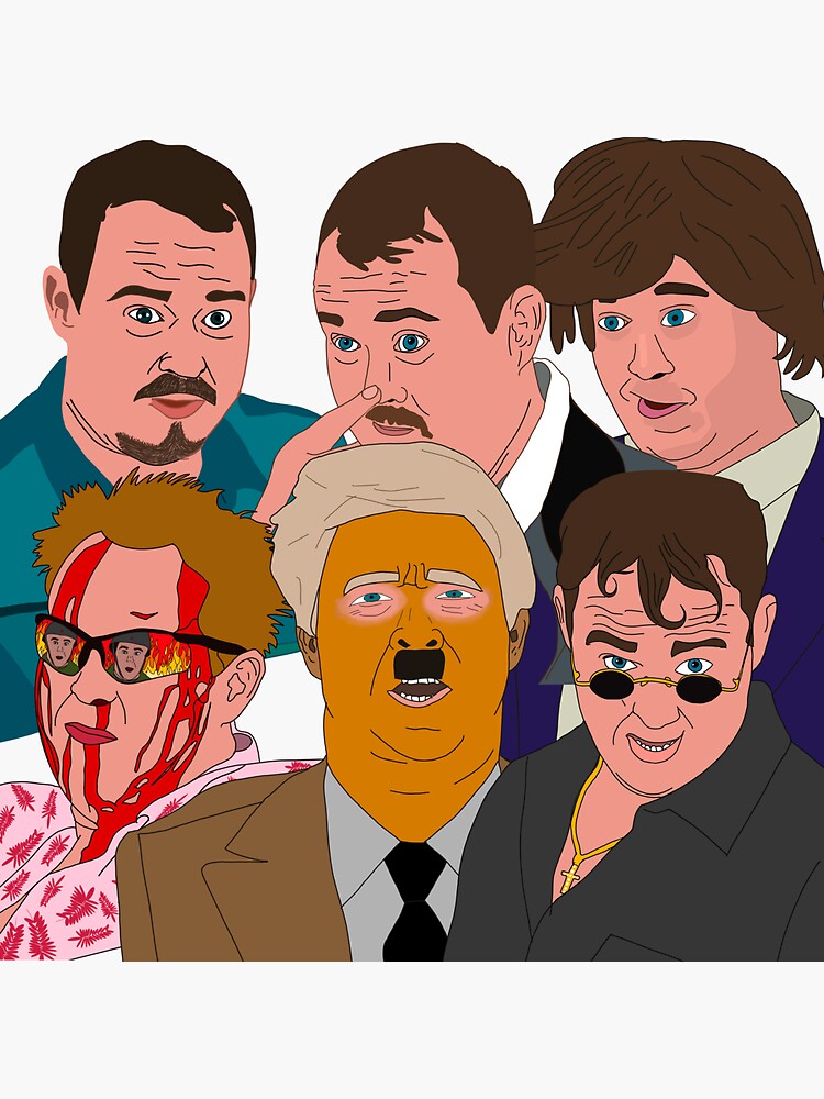 "Shane Gillis - Gilly and Keeves Characters" Sticker for Sale by ...