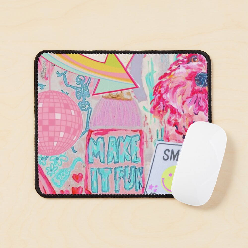 "Preppy Pink Collage" Poster for Sale by byestel | Redbubble