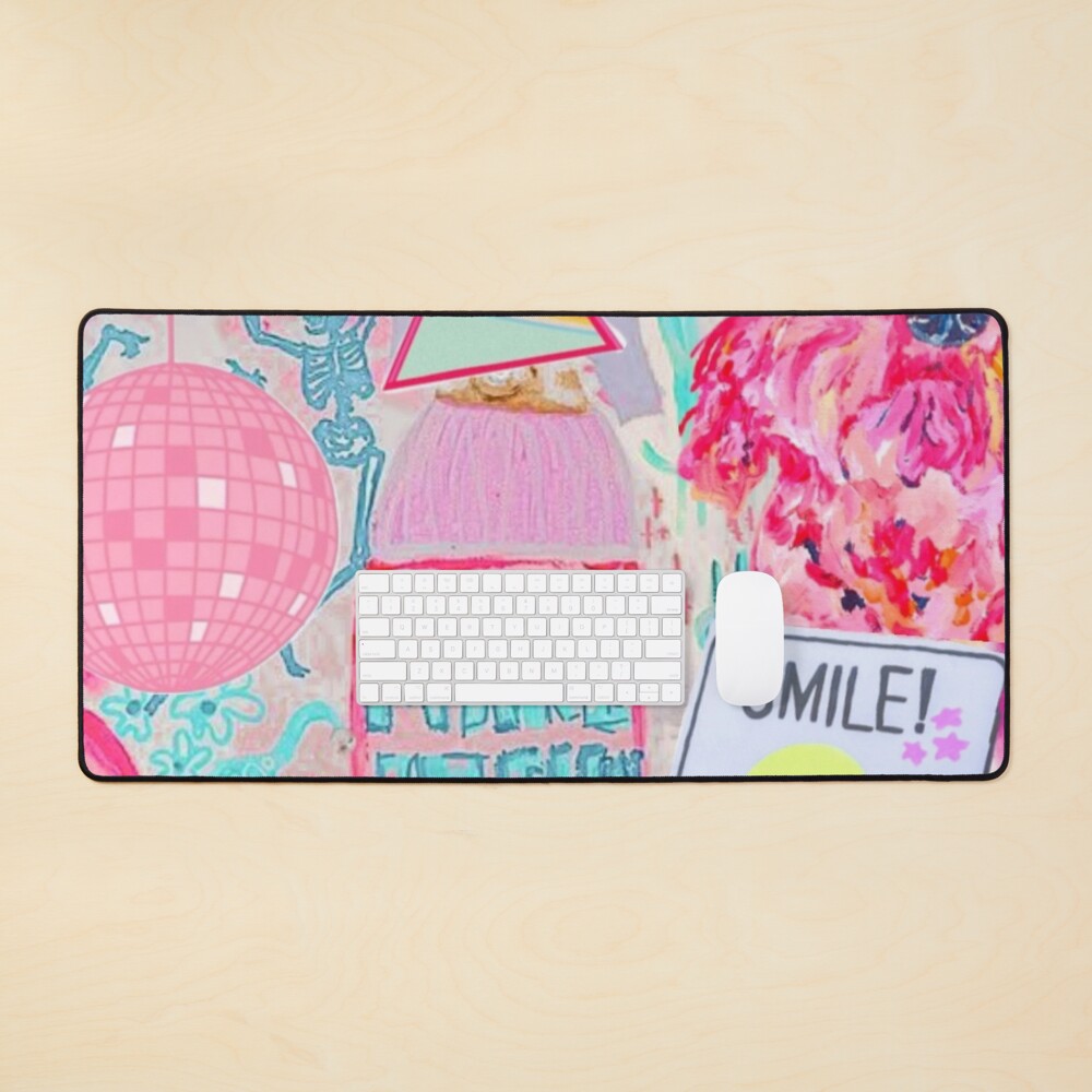 "Preppy Pink Collage" Poster for Sale by byestel | Redbubble