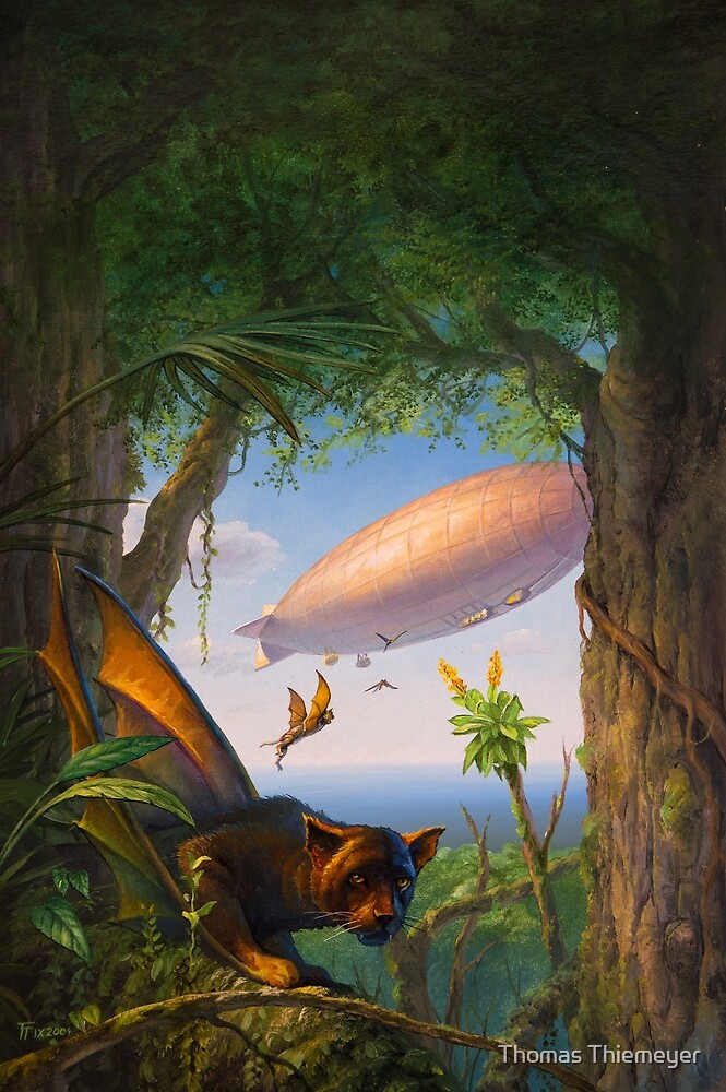 "Kenneth Oppel - Airborn" by Thomas Thiemeyer | Redbubble