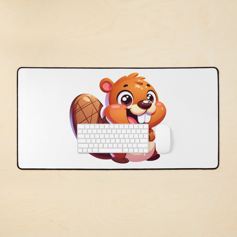 "Beaver Critter Cove Cute Animal Stickers A Splash of Forest Frolics and Underwater Whimsy ...