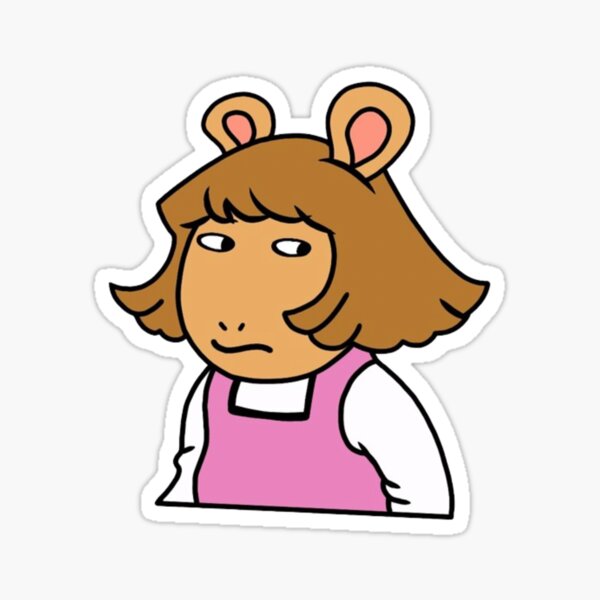 "DW Side Eye" Sticker for Sale by jennysselling | Redbubble