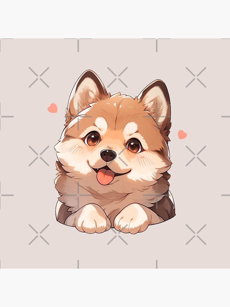 Perro Chibi Sonriente Página 3 | Imágenes De Perrito Chibi Feliz